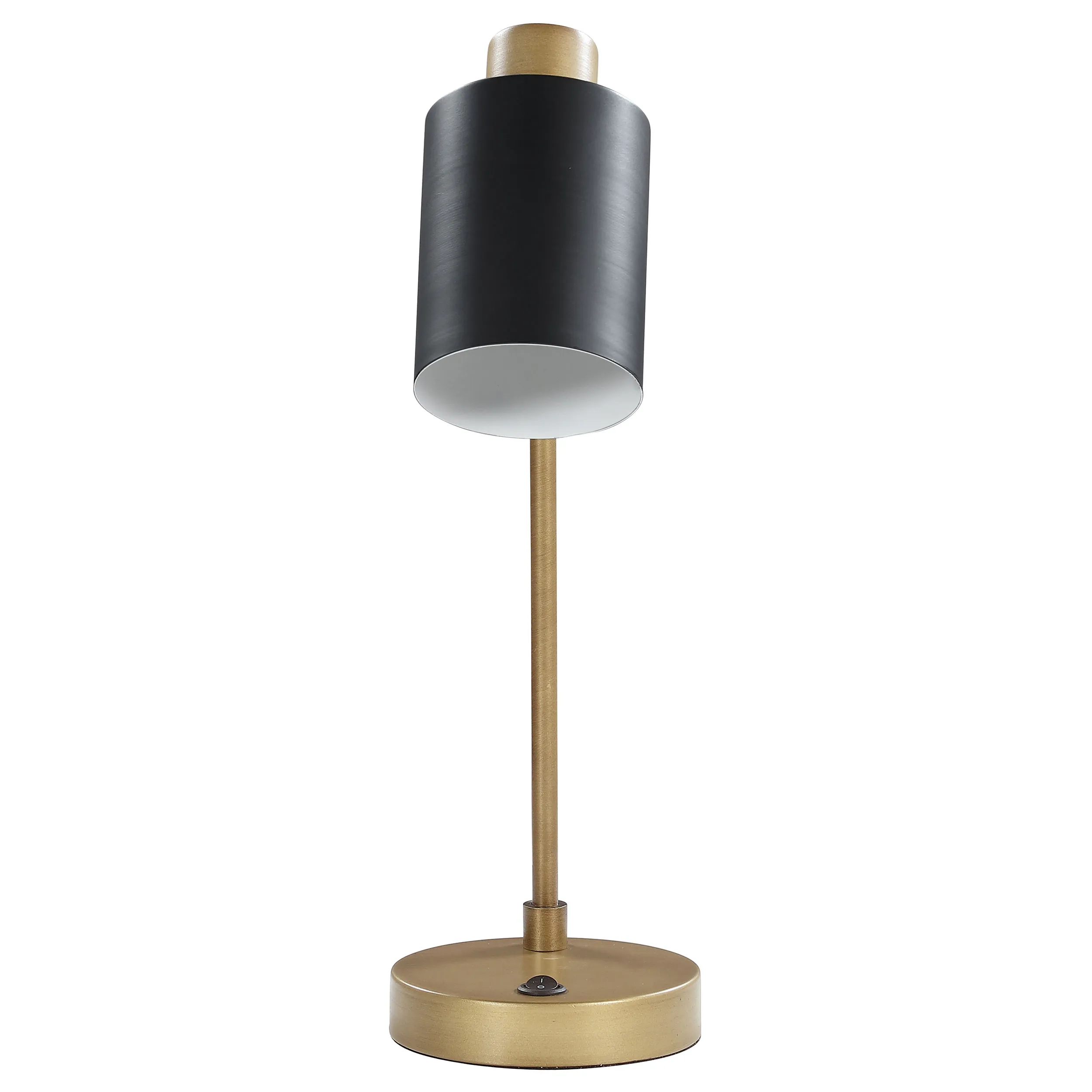 Cherise 18-inch Adjustable Angle Table Lamp Antique Brass | OASIS